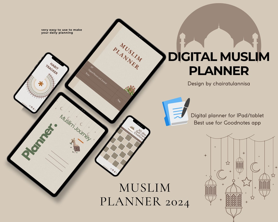 Muslim Planner 2024 | Ramadan Planner | Muslim Journal | Quran Tracker ...