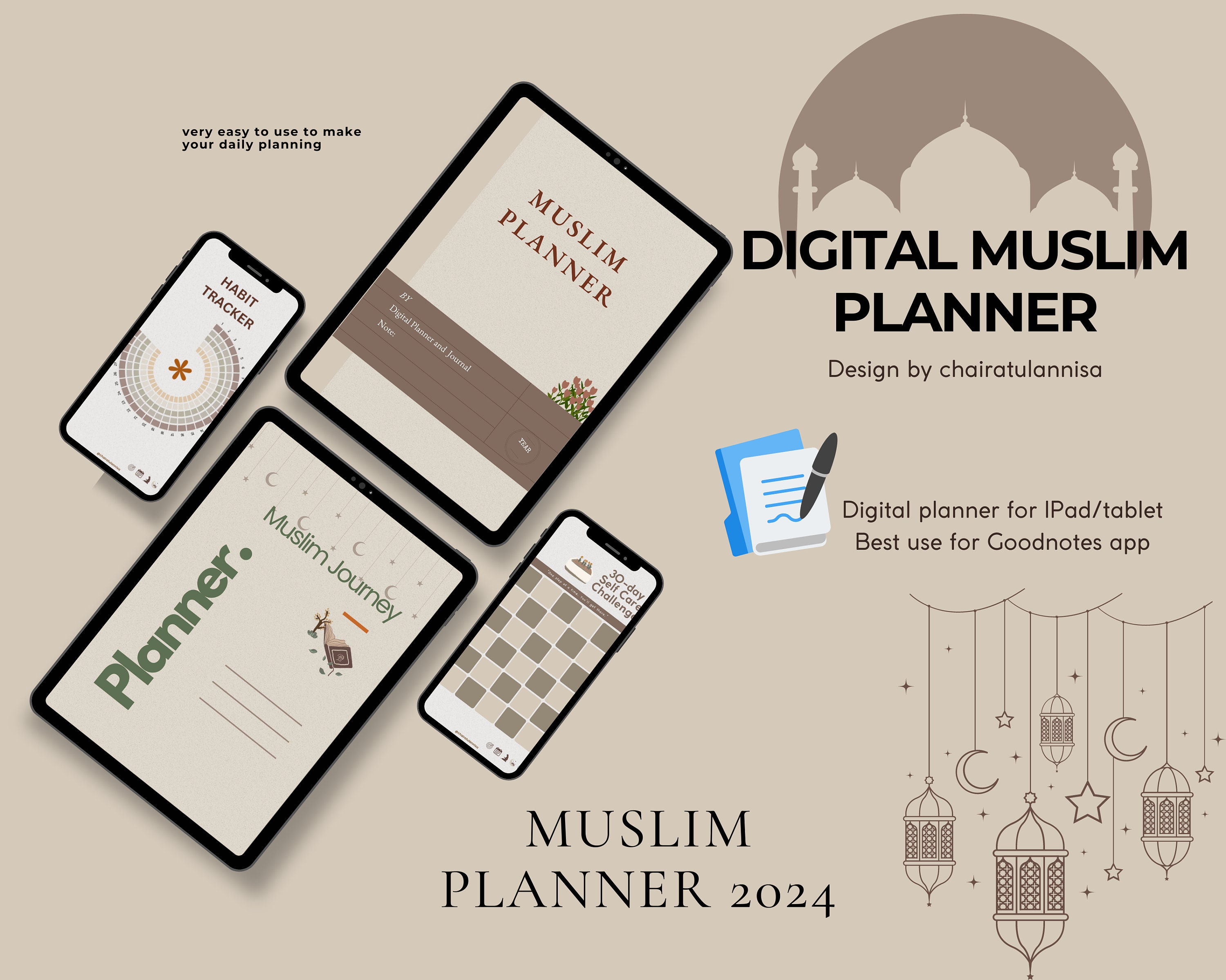 Muslim Planner 2024 | Ramadan Planner | Muslim Journal | Quran Tracker ...