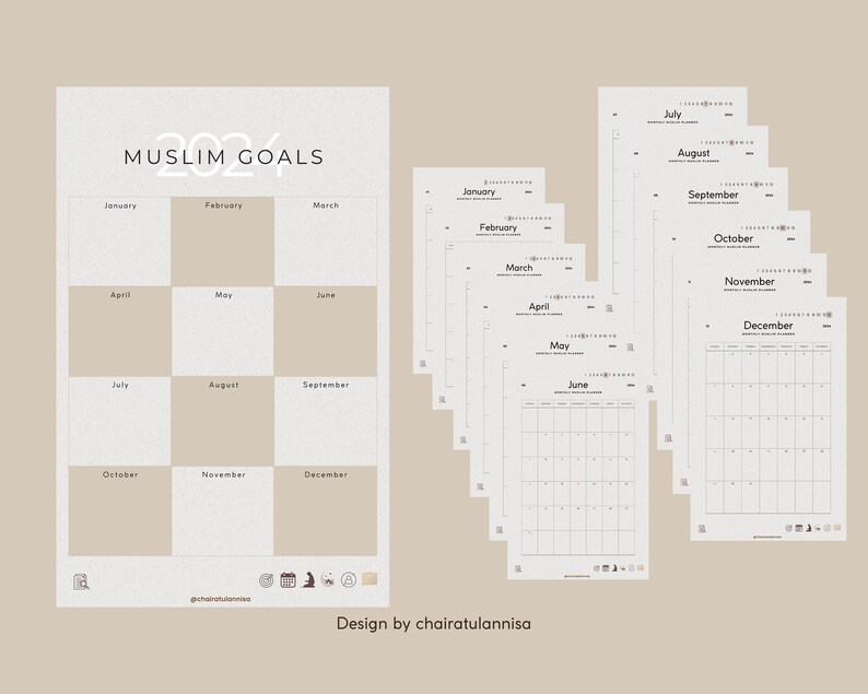 Muslim Planner 2024 | Ramadan Planner | Muslim Journal | Quran Tracker ...