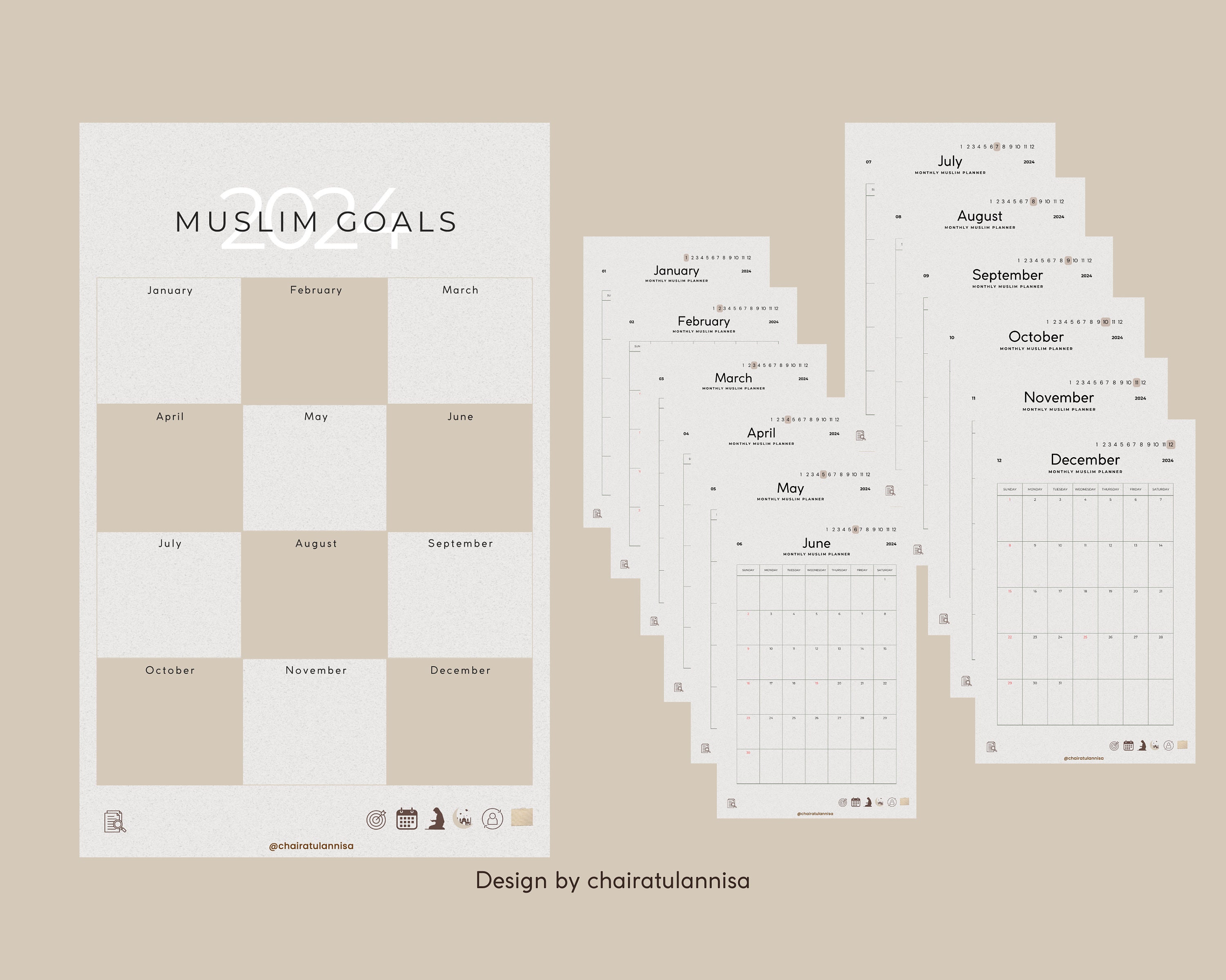 Muslim Planner 2024 | Ramadan Planner | Muslim Journal | Quran Tracker ...