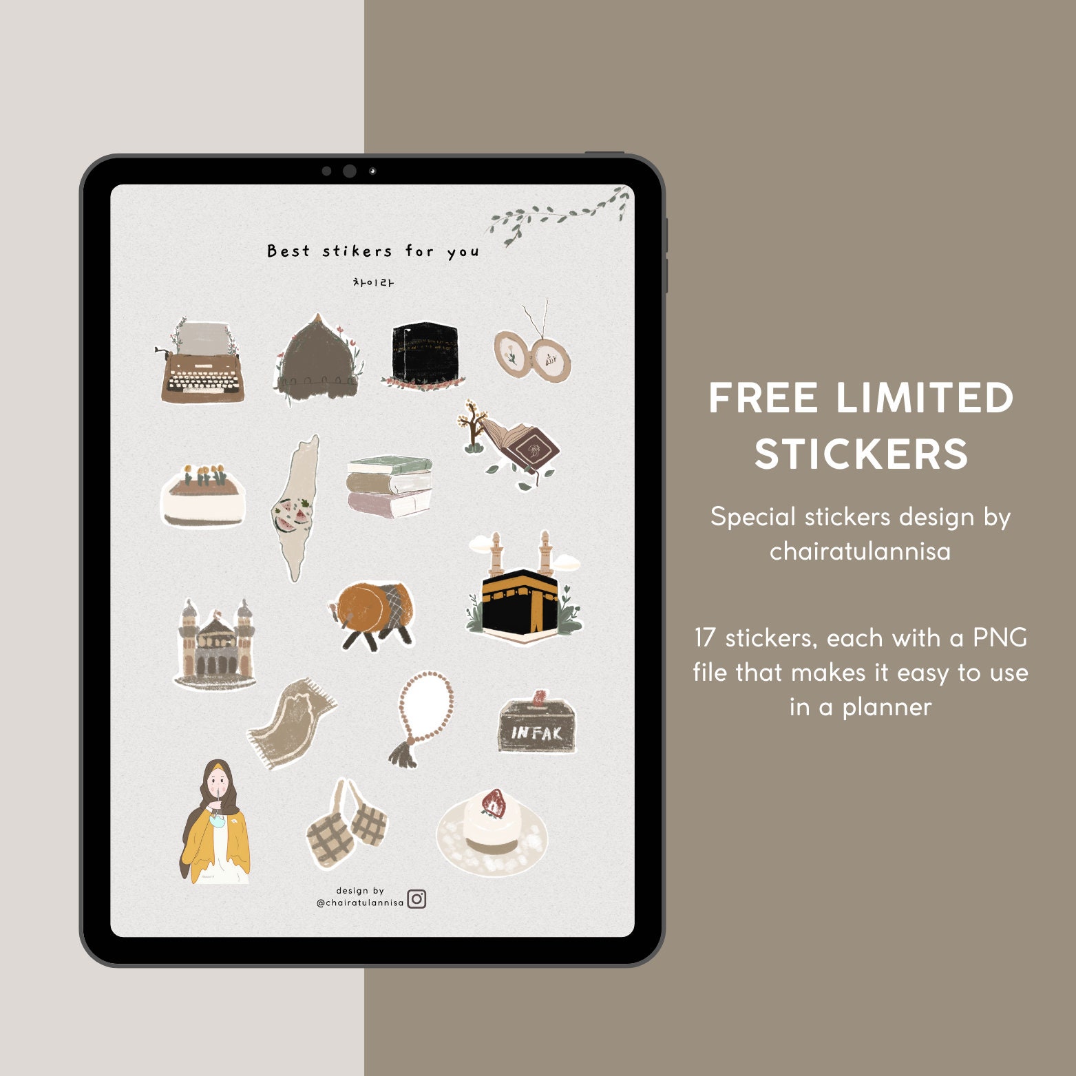 Bundle Premium Muslim Planner Undate | Ramadan Planner | Muslim Journal ...