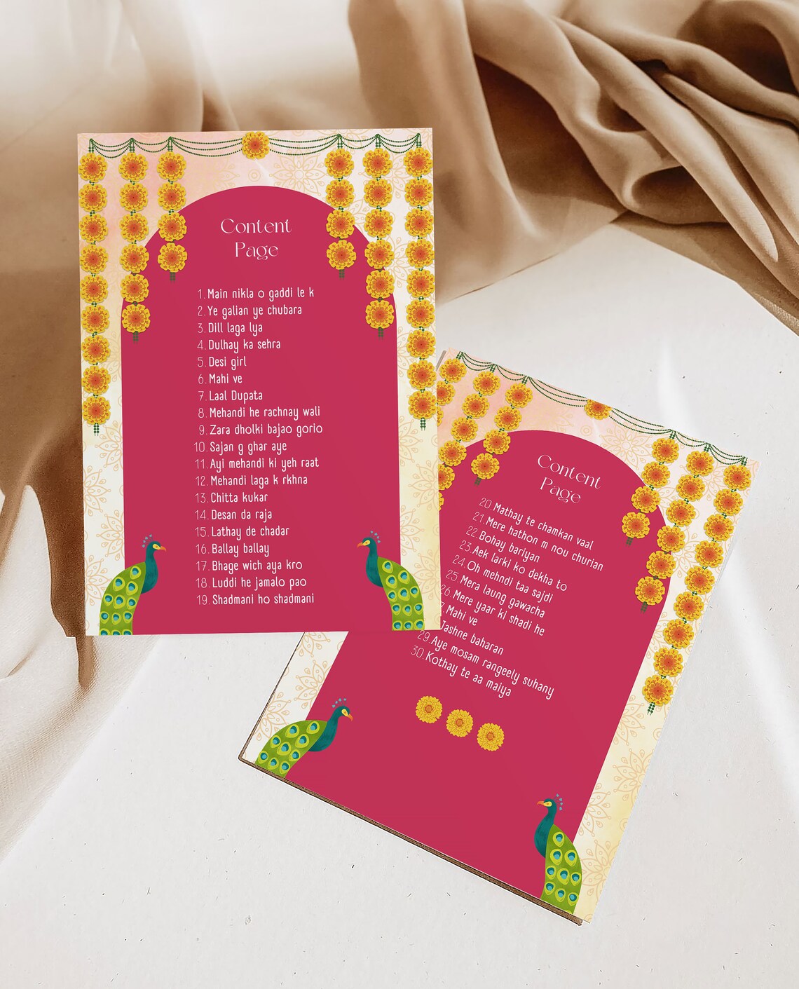 Dholki Song Book, Bollywood Song Book, Haldi Sangeet Dholki Songs ...