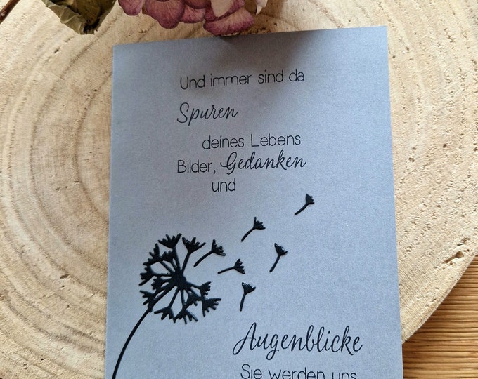 Trauerspruch Es Ist Nie Der Richtige Zeitpunkt
