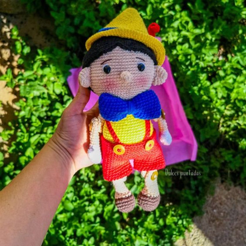 Pinocchio Crochet Pattern Craft Your Own Charming Woolen Companion With ...