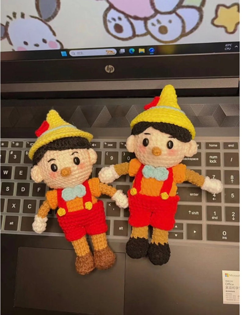 Pinocchio Crochet Pattern Craft Your Own Charming Woolen Companion With ...