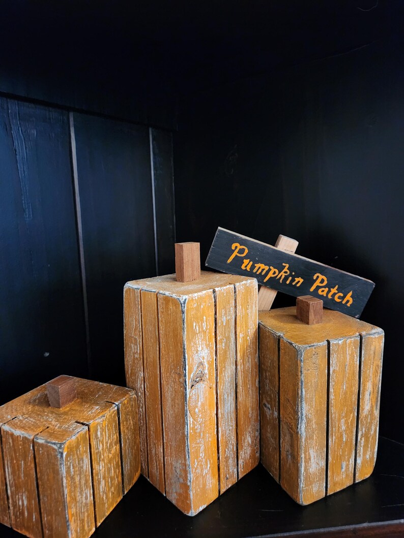 Rustic Pumpkin Decor - Etsy
