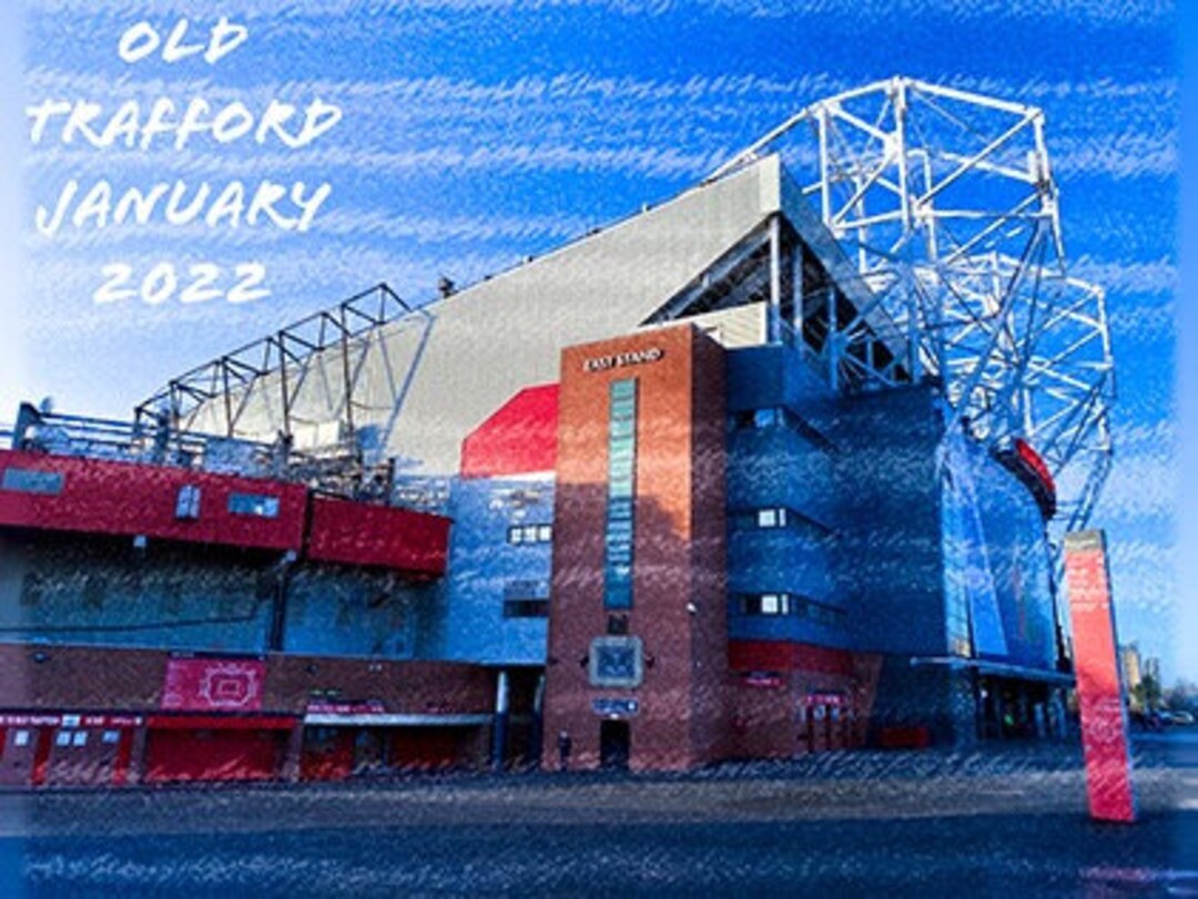 Old Trafford - Photo Edit - Etsy