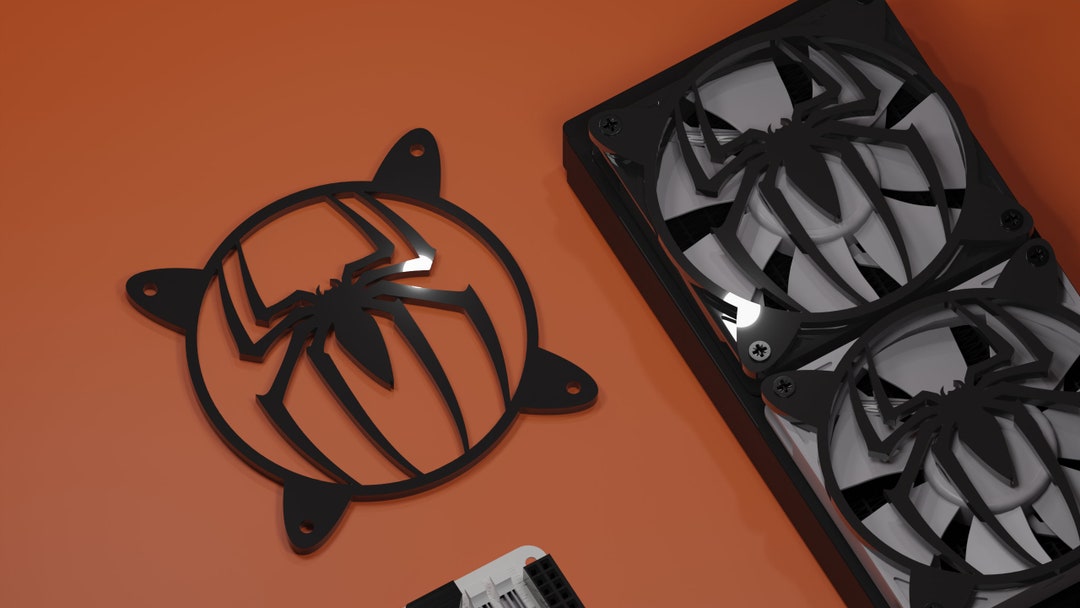 Acrylic Fan Grill Spiderman Custom PC Modding EU Based - Etsy