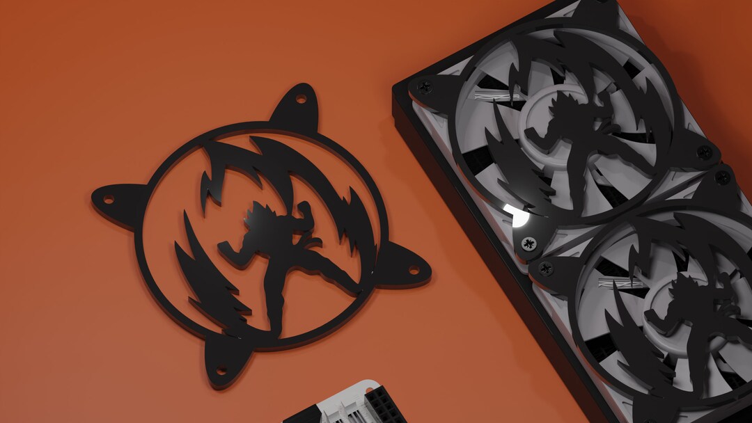 Acrylic Fan Grill Dragonball Ver1. Custom PC Modding EU - Etsy