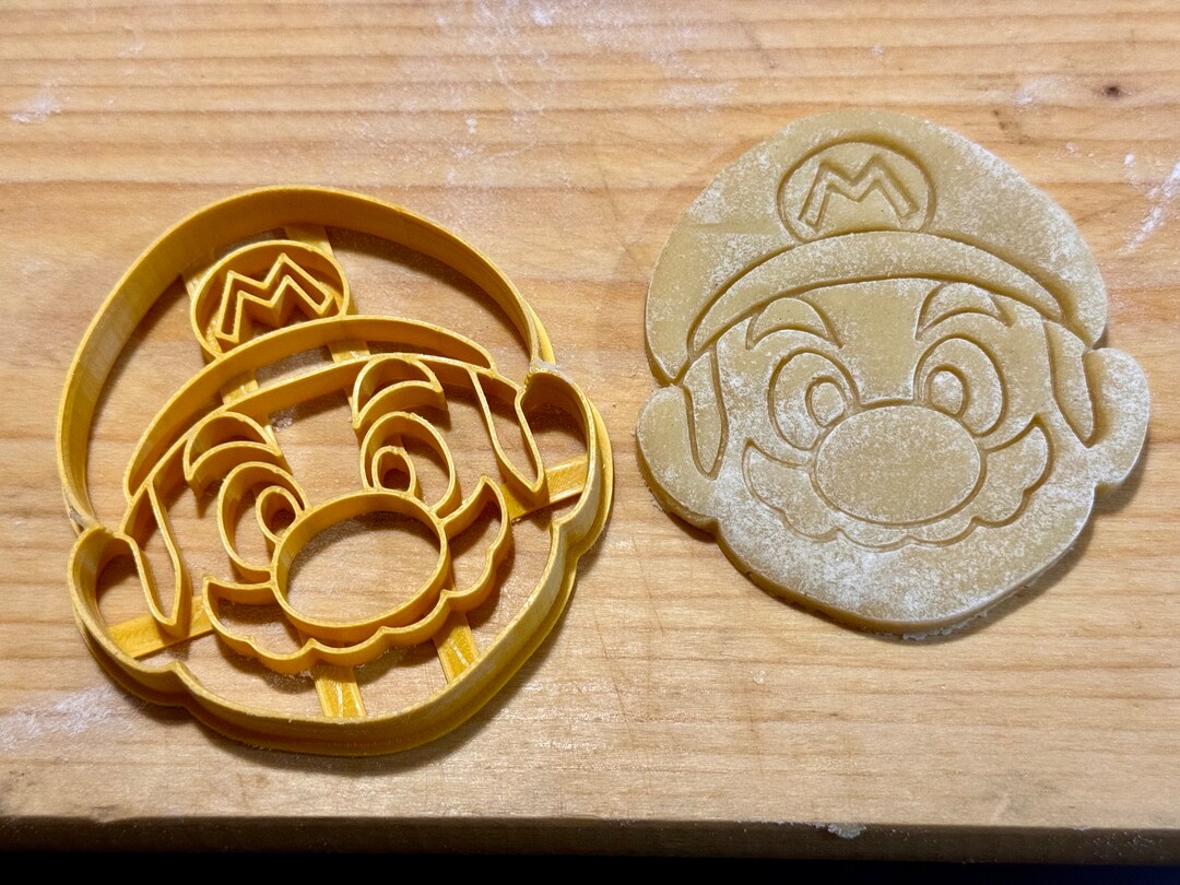 Super Mario Cookie Cutter Moulds - Etsy