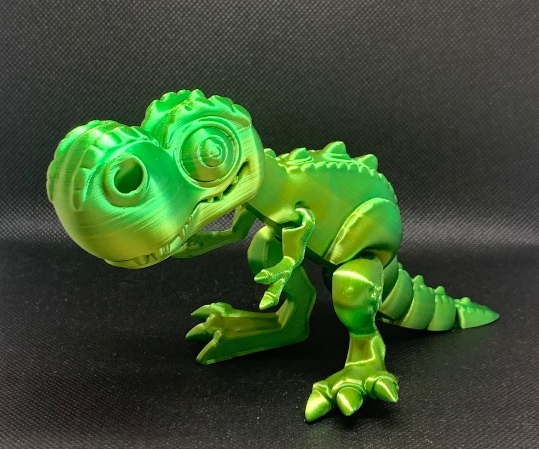 Articulated Flexi T-rex Dinosaur - Etsy