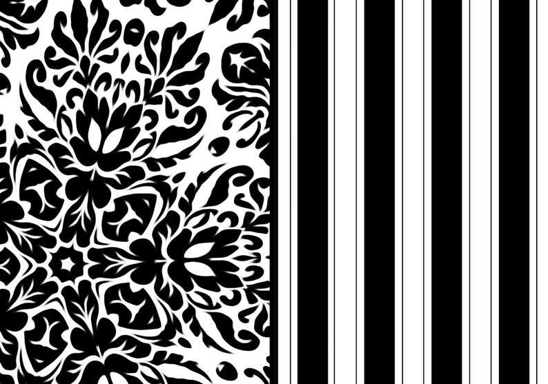 Black and White Printable Junk Journal Pages - Etsy