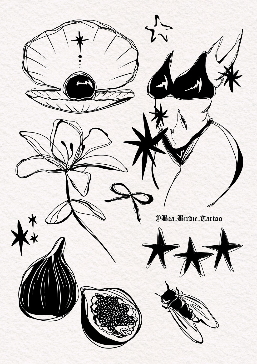Figs and Figures Flash Sheet Print - Etsy