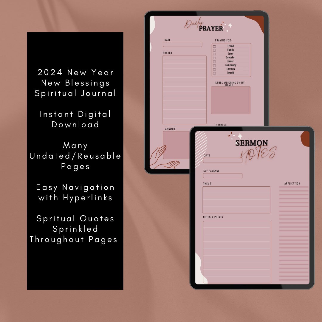 Digital Prayer Journal, Prayer Planner, Bible Study, Goodnotes, Prayer ...