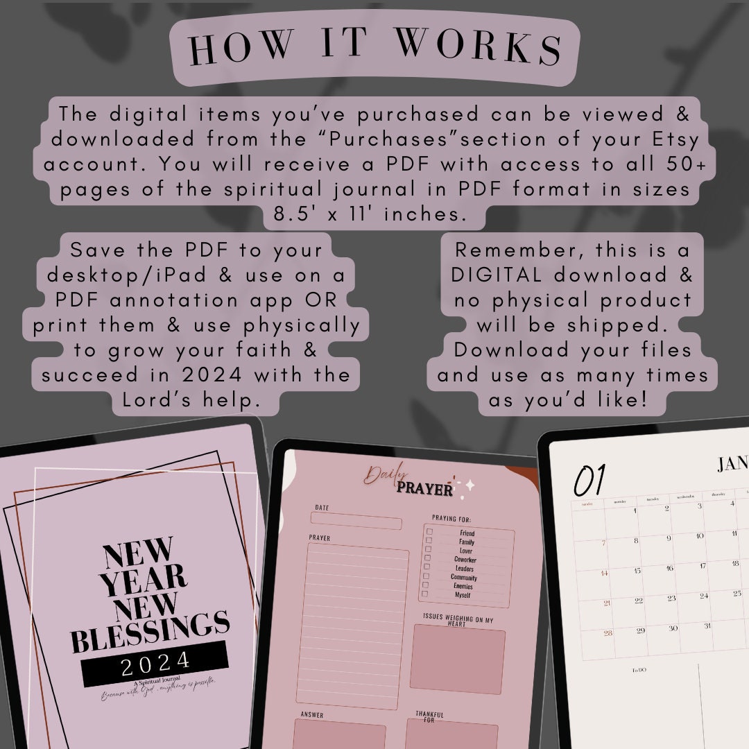 Digital Prayer Journal, Prayer Planner, Bible Study, Goodnotes, Prayer ...