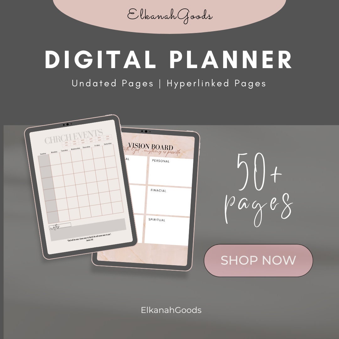 Digital Prayer Journal, Prayer Planner, Bible Study, Goodnotes, Prayer ...