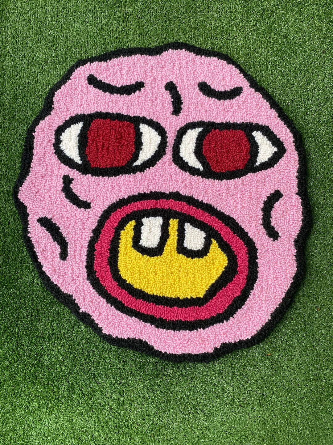 Cherry Bomb Punchneedle Custom Rug - Etsy