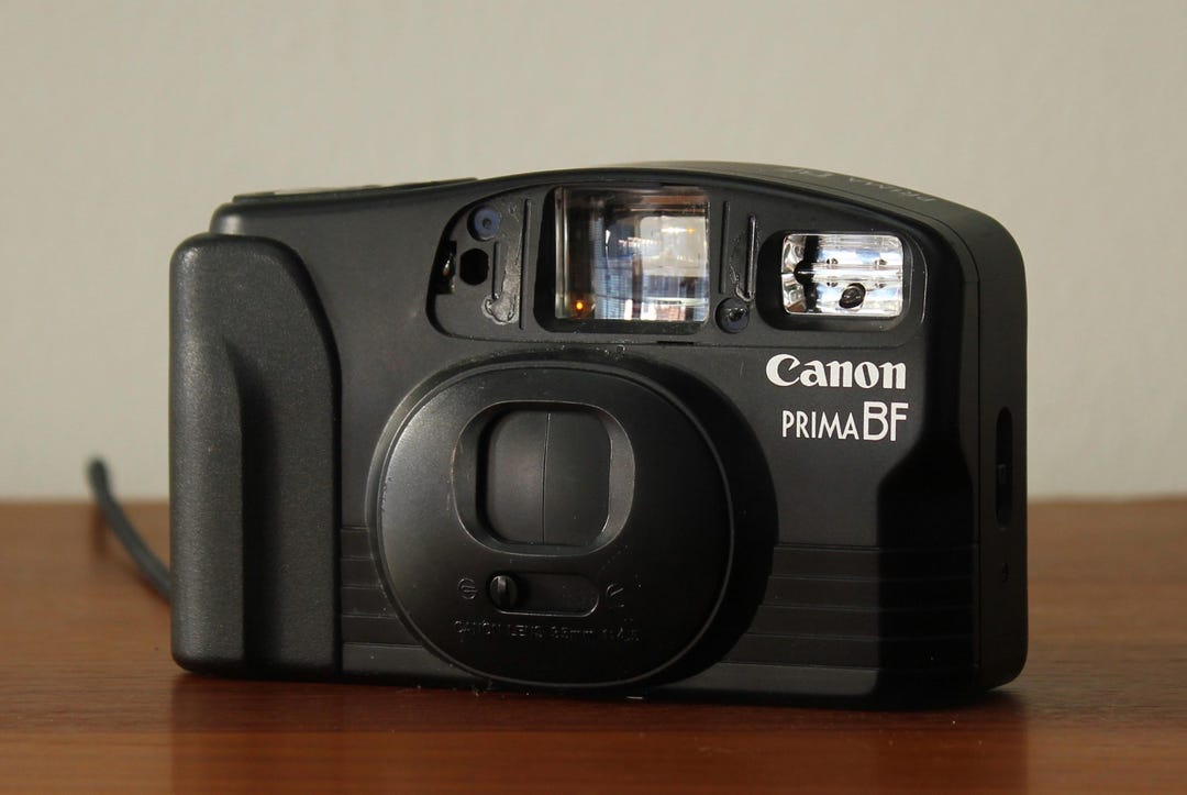 Canon Prima BF - 35mm Film Camera - Vintage Point and Shoot - 1990s - Etsy
