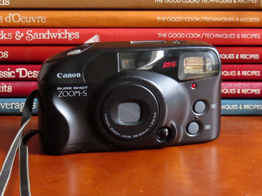 Canon Sure Shot Zoom S - 35mm Point and Shoot Camera - 1979 - Vintage ...