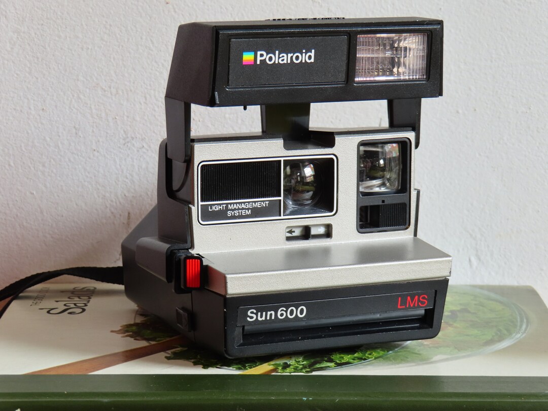 Polaroid Sun 600 LMS Instant Film Camera - Vintage Camera 1980s - Etsy