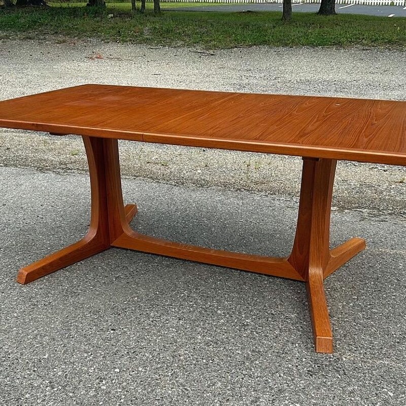 Danish Teak Dining Table - Etsy
