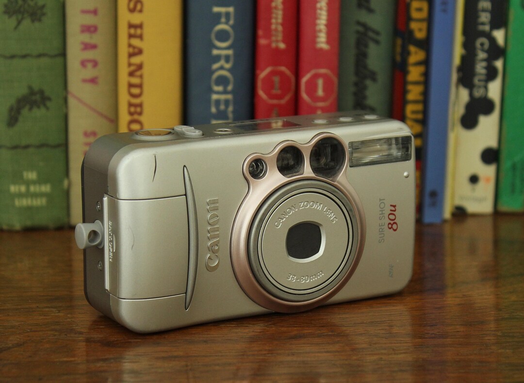 Canon Sure Shot 80u - 35mm Film Camera - Vintage Point and Shoot ...