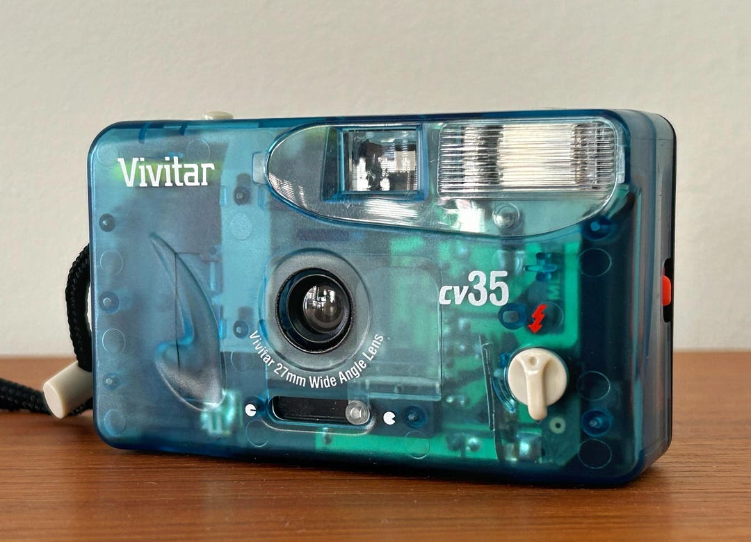 Vivitar CV35 - 35mm Film Camera - Vintage Point and Shoot 1990s - Etsy