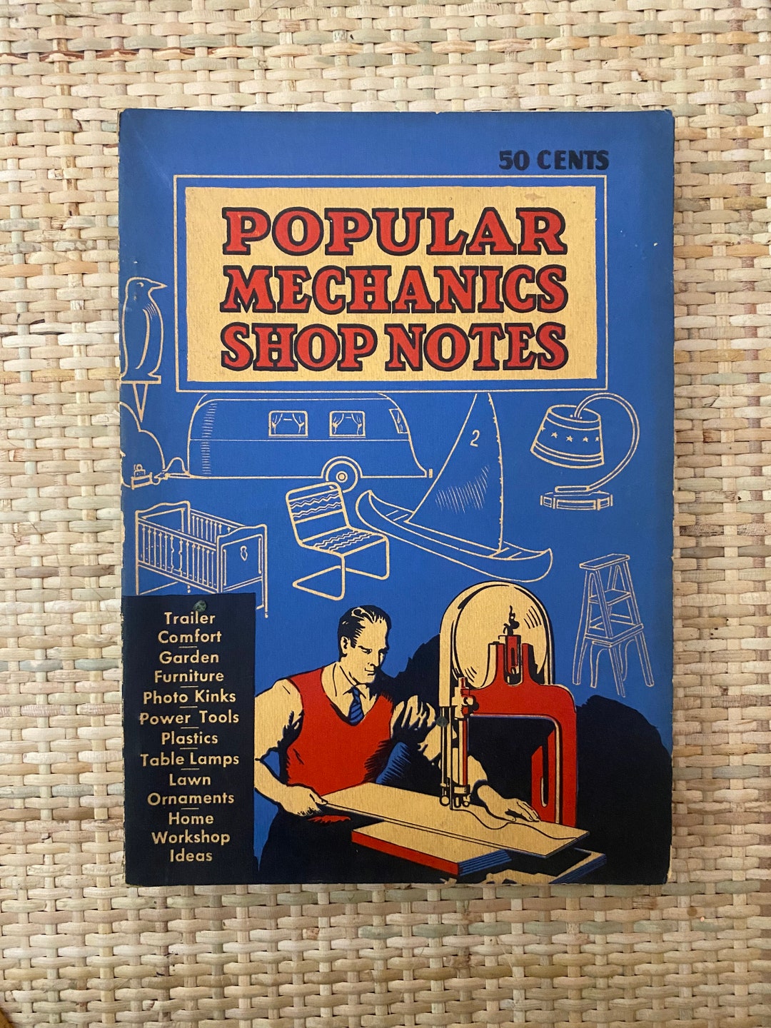 Popular Mechanics Shop Notes 1938 Vintage Book - Etsy