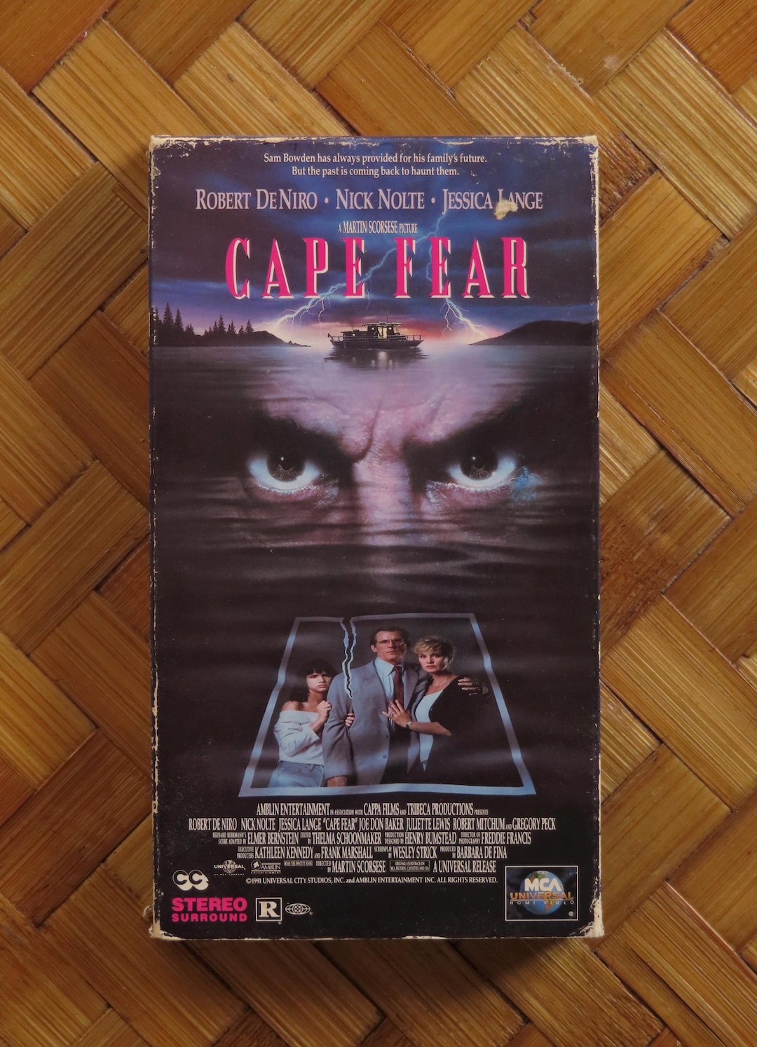 Cape Fear - VHS Movie - Vintage - 1991 - Etsy
