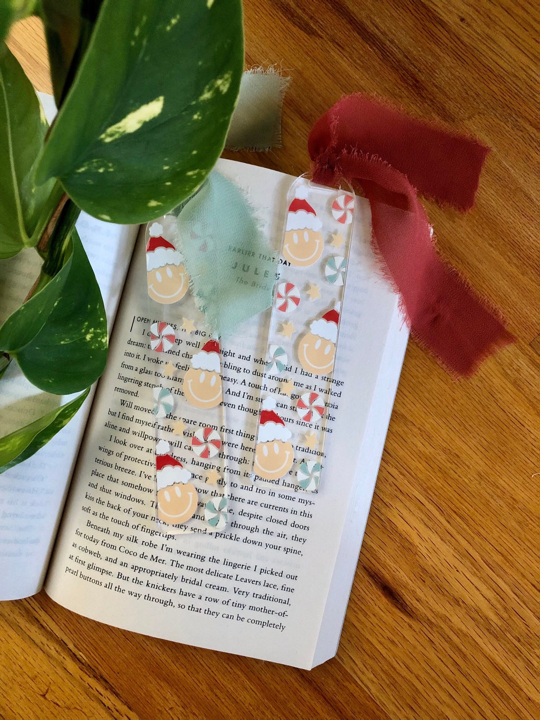 Smiley Face Bookmark Acrylic Bookmark Unique Gift for - Etsy