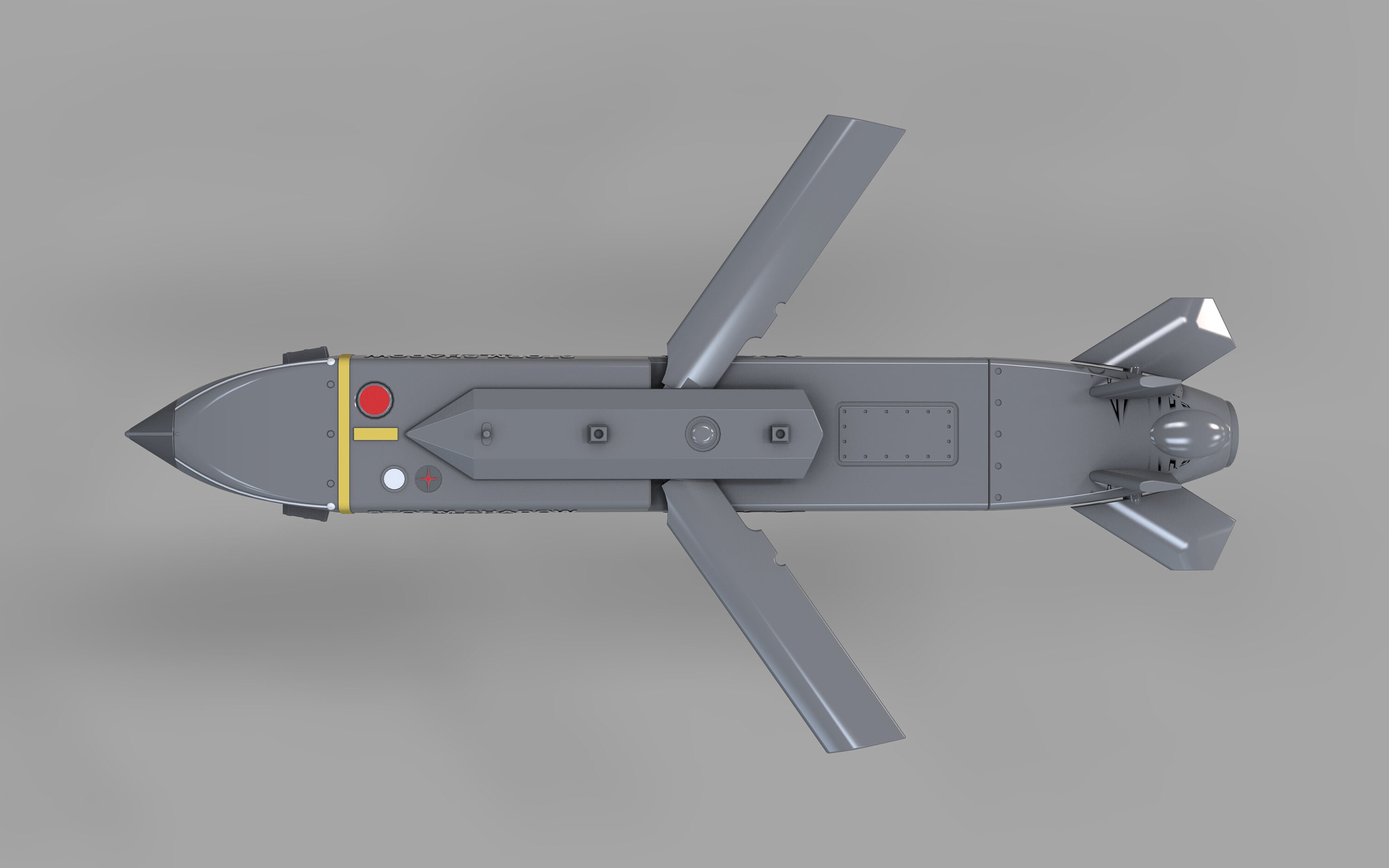 Storm Shadow Air-launched Cruise Missile High Quality 3D Print Model ...