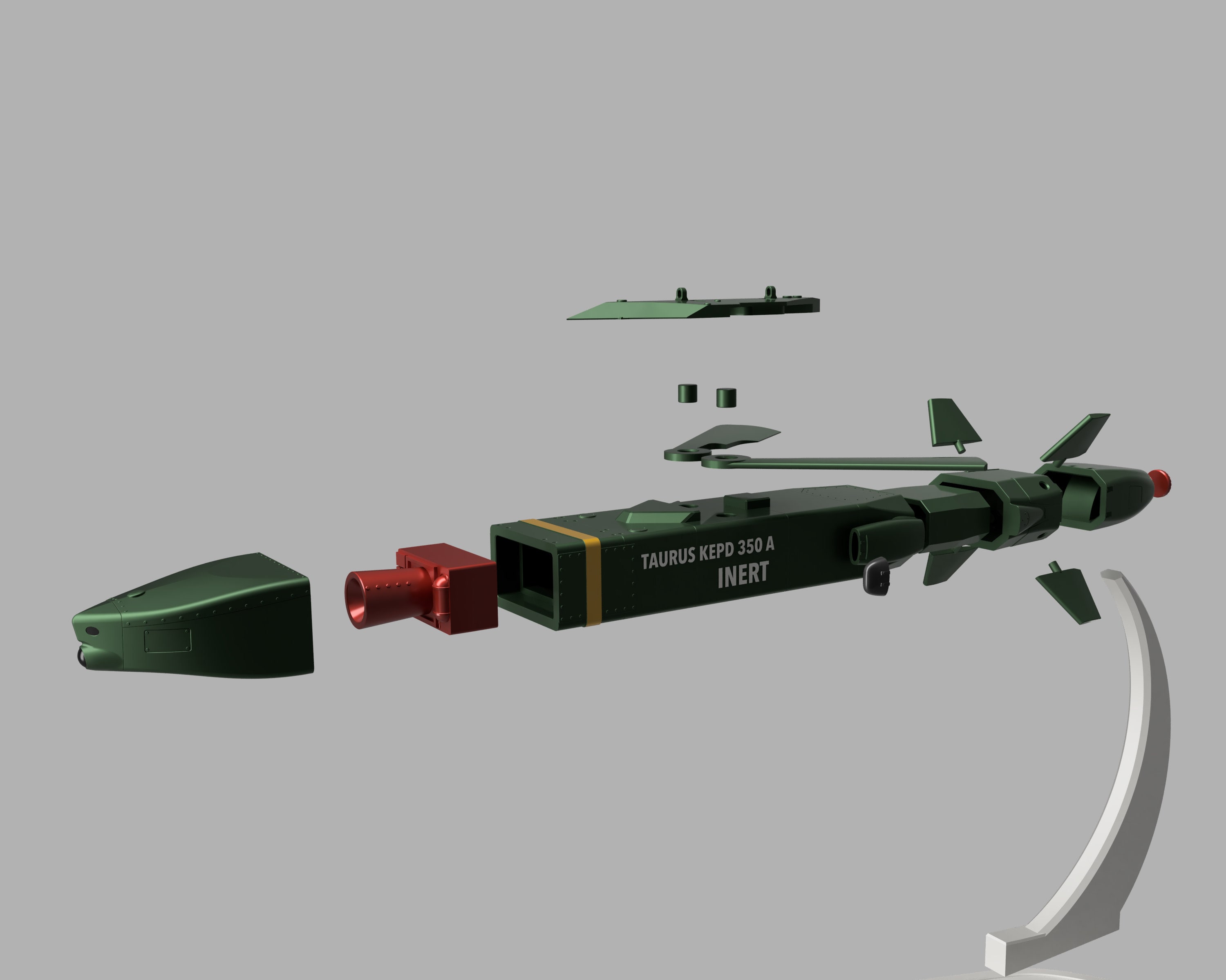 Taurus KEPD 350 Cruise Missile High Quality 3D Print Model 3D Print ...