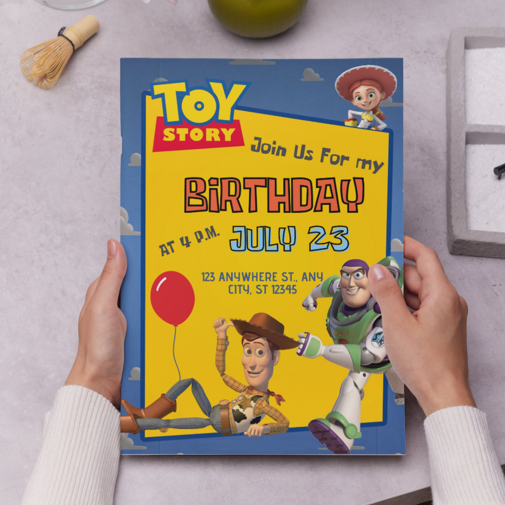 Editable Toy Story Birthday Invitation Printable Toy Story - Etsy