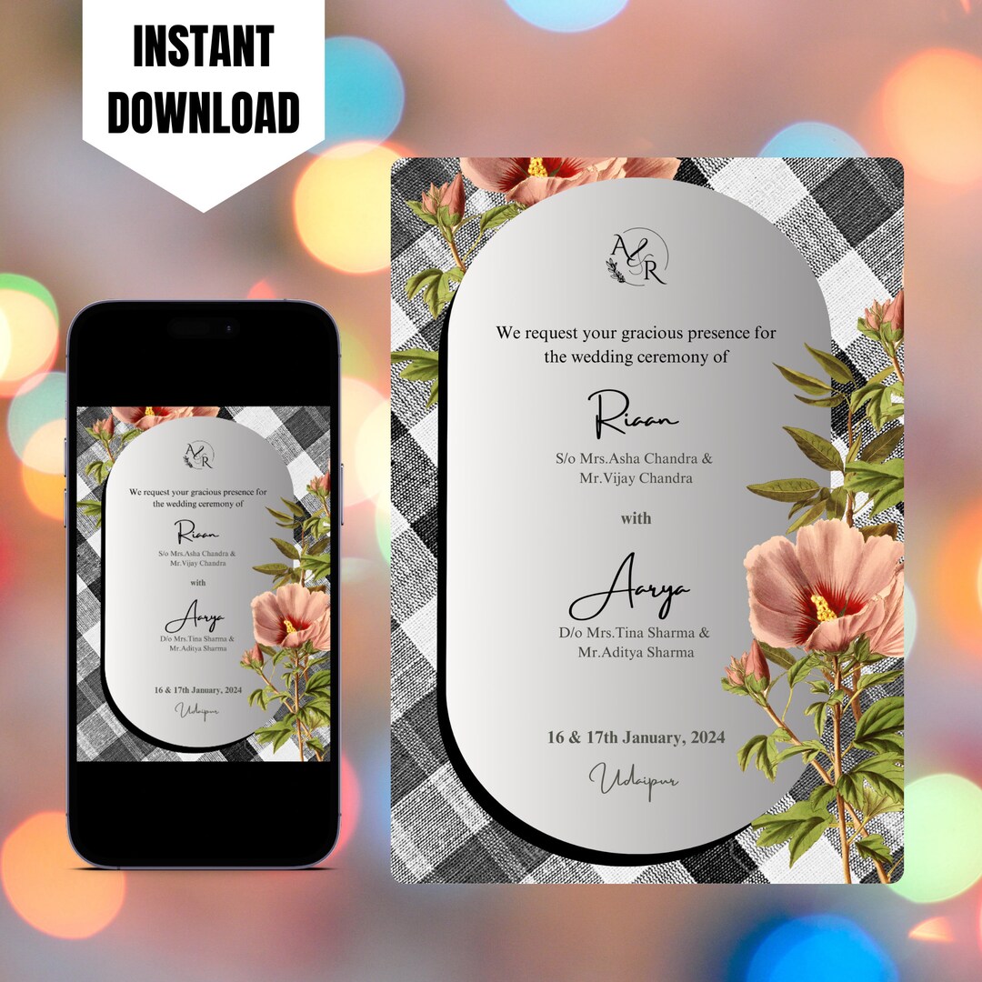 Editable Mackenzie Invitation Printable Mackenzie Wedding - Etsy
