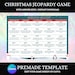 Editable Christmas Jeopardy Game, Christmas Jeopardy Printable Instant ...