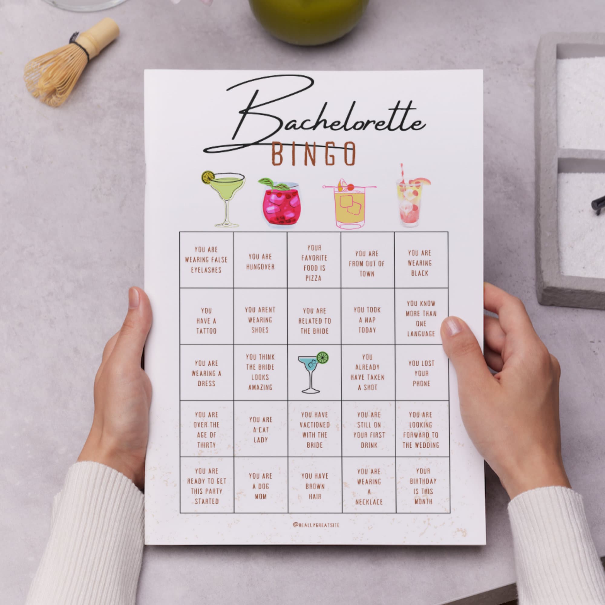 Editable Bachelorette Party Bingo Game Printable Bachelorette - Etsy