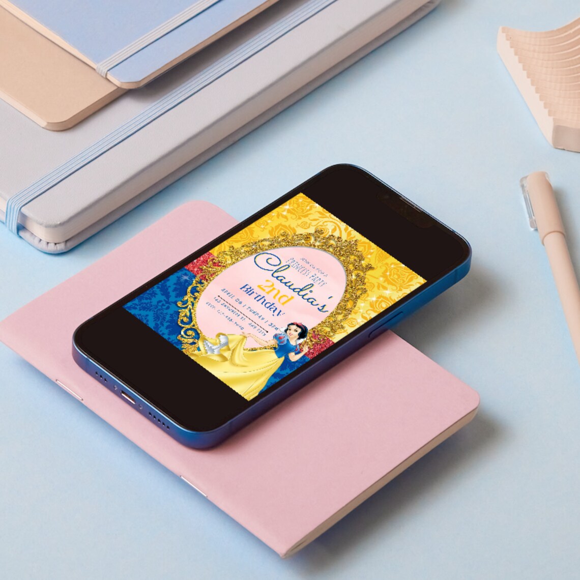 Editable Snow White Invitation Printable Snow White Invite - Etsy