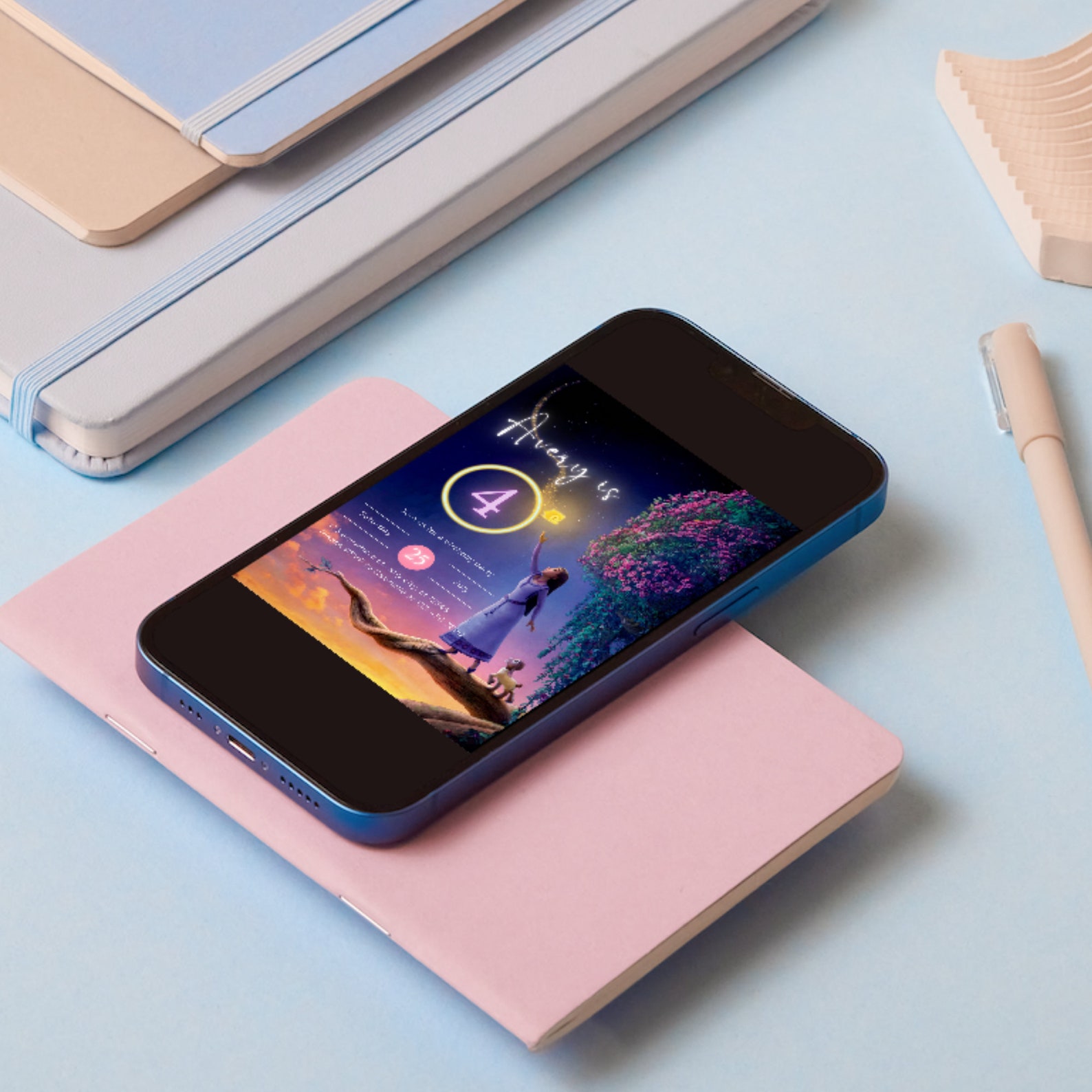 Editable Wish Invitation, Digital Wish Birthday Invitation, Printable ...