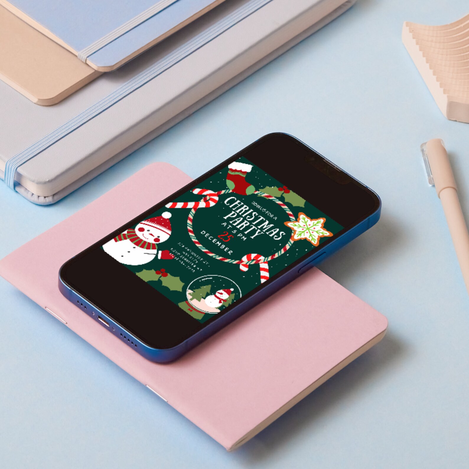 Editable Snowman Christmas Party Invitation Printable Office - Etsy