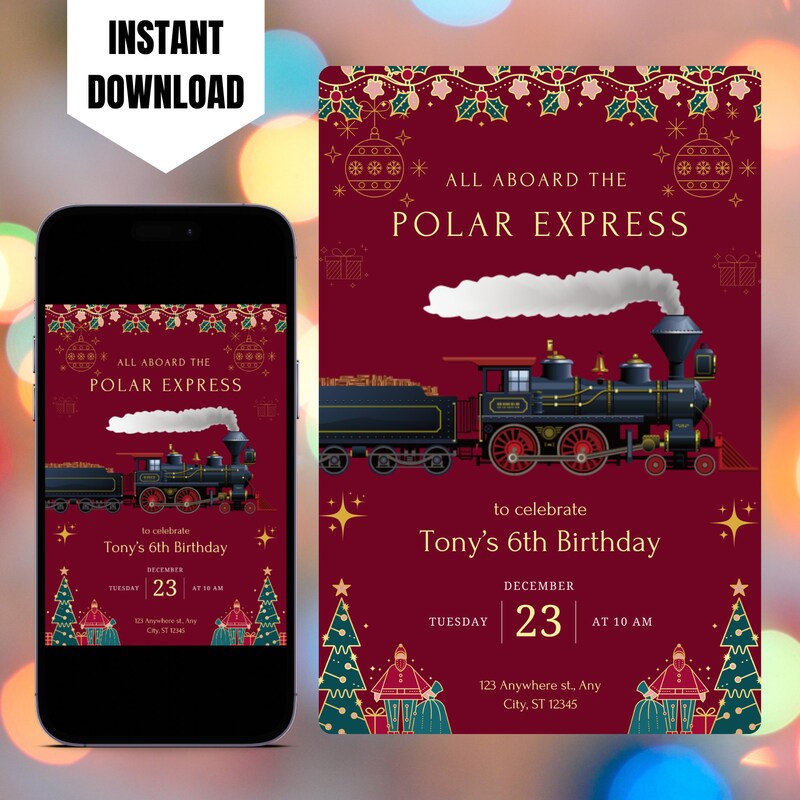 Polar Express Party - Etsy