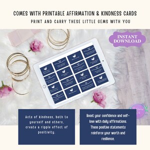 Self Care Journal - Digital Printable Guided Workbook With Affirmation ...