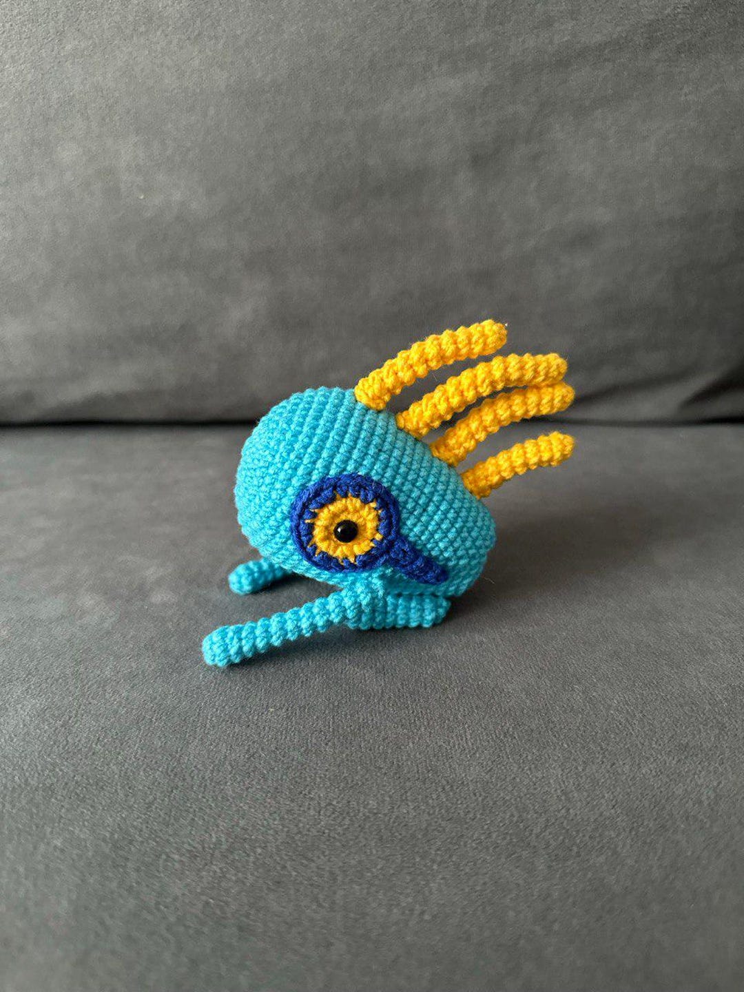 Murloc Crocheted, World of Warcraft Figurine Perfect Gift for Gamers - Etsy