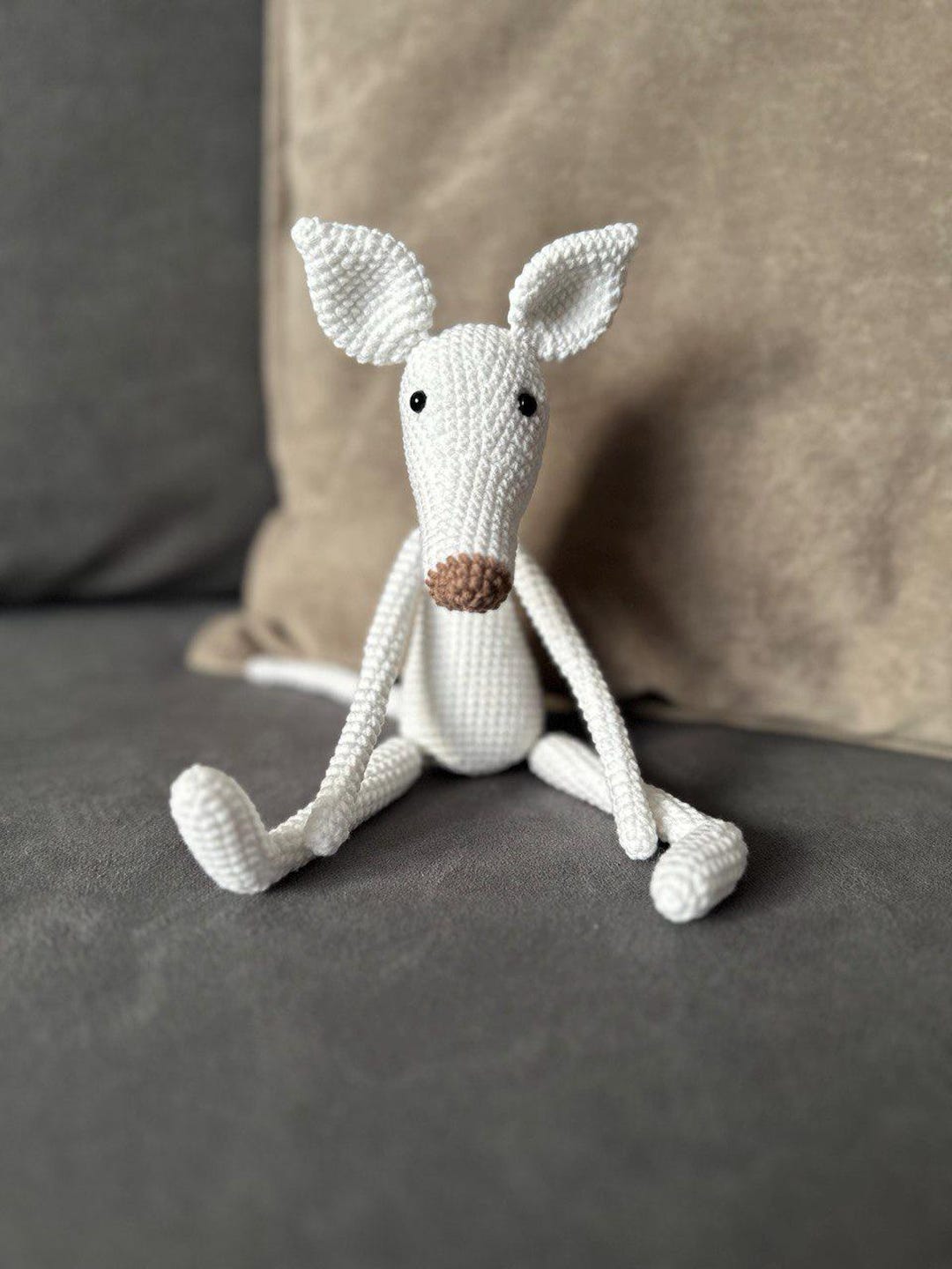 Greyhound Plush, Italian Greyhound, Stuffed Dog, Perfect for Dog Lovers ...