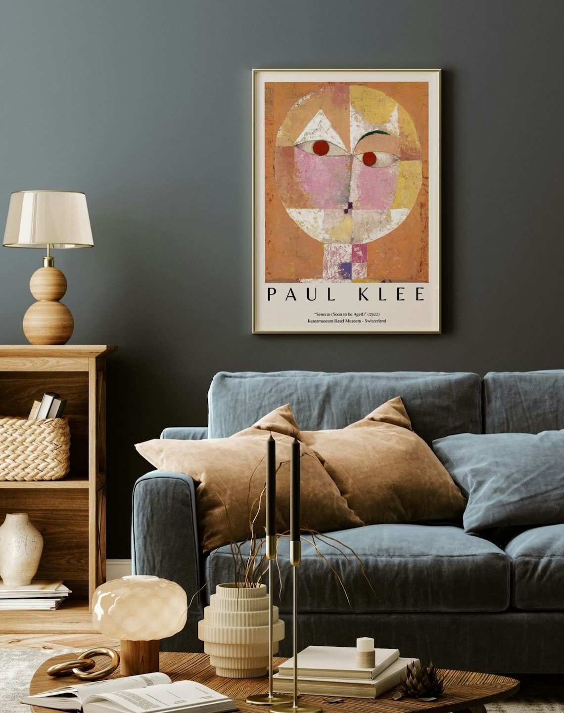 Paul Klee Poster Paul Klee Exhibition Poster Vintage Print Klee Wall ...