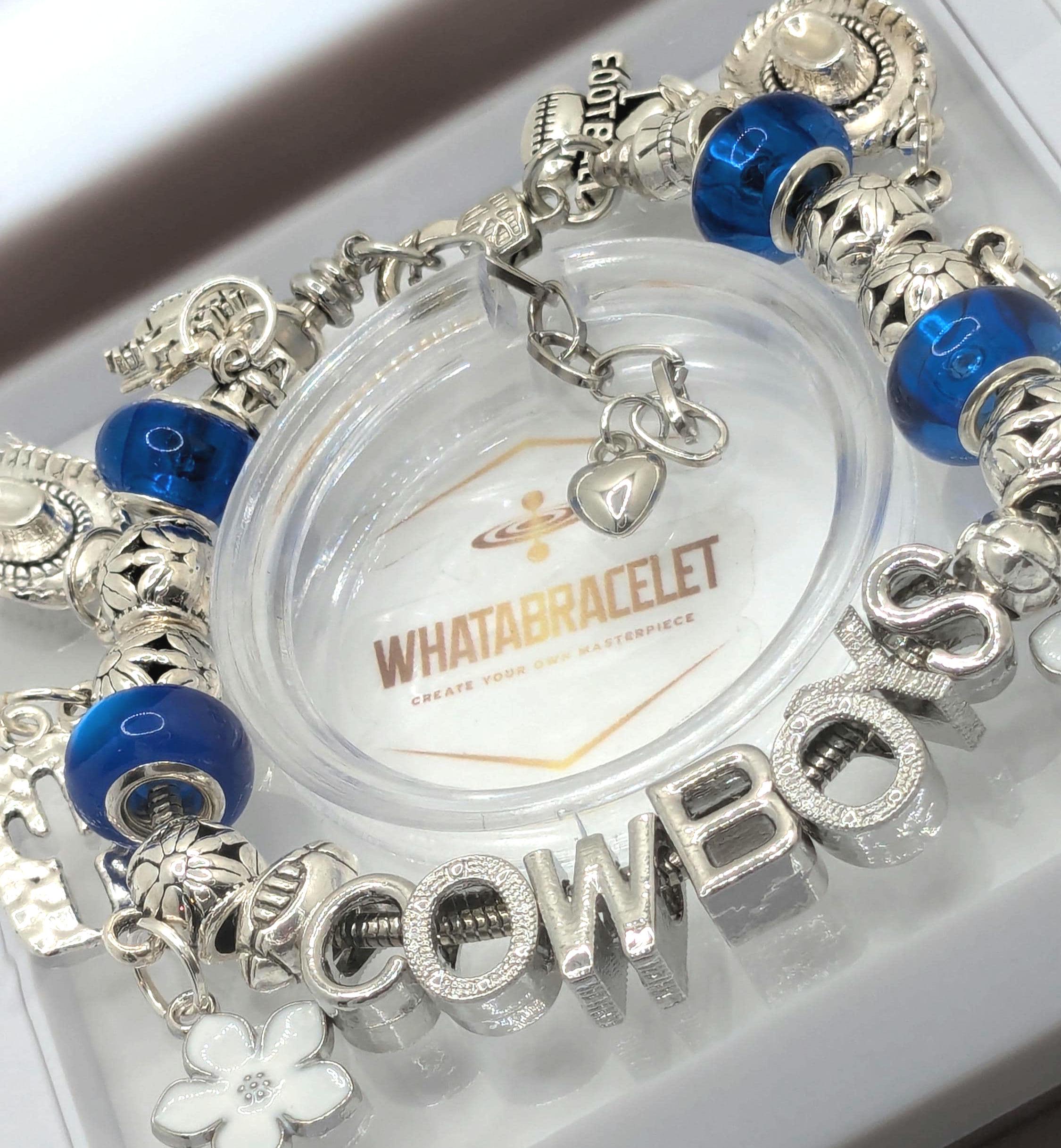 Dallas Cowboys Theme Bracelet - Etsy