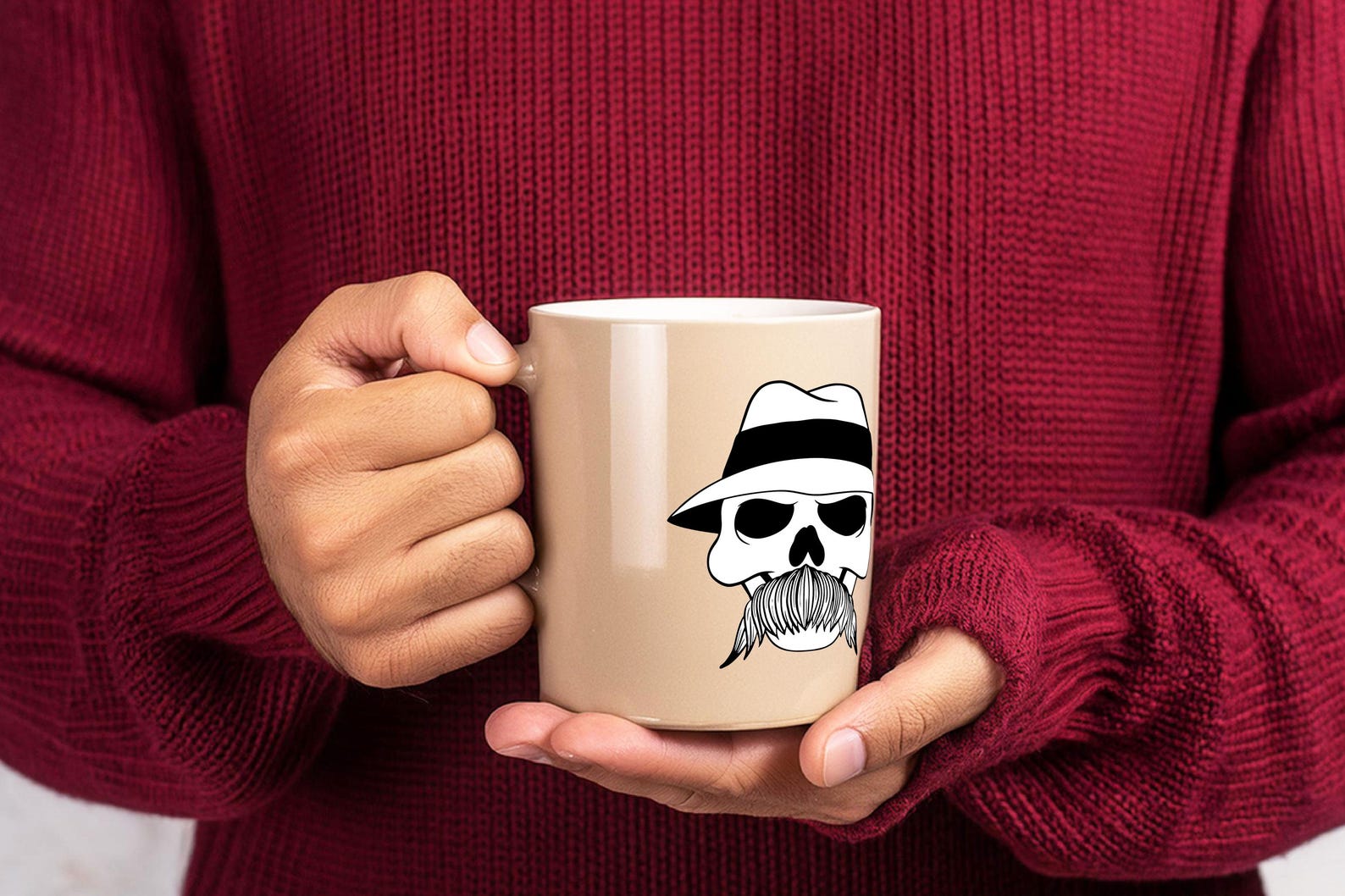 Gangster Skull Svg/dxf/pdf/jpg/png/skull Svg/fedora/lowrider Svg ...