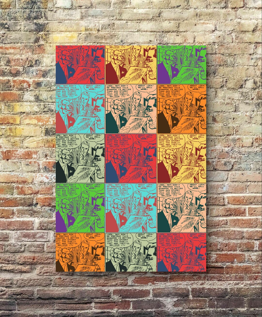 Shampoo - Pop Art Comic Book Warhol Poster Print - Etsy