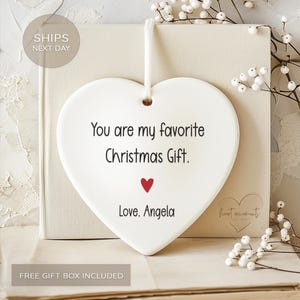 You Are My Favorite Christmas Gift - Personalized Christmas Gift for ...