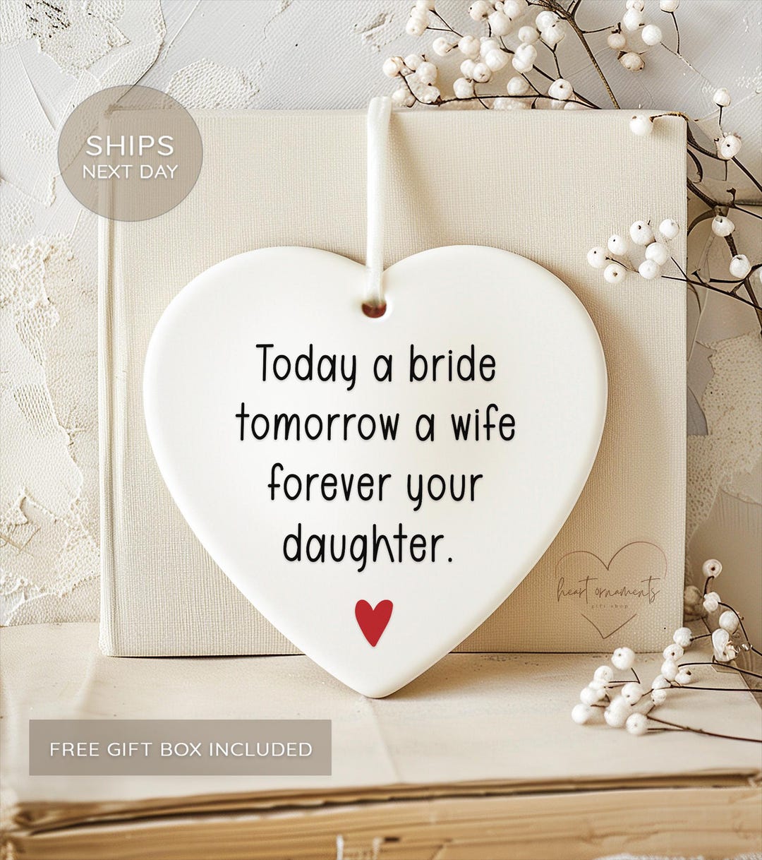 Mother of the Bride Gift - Wedding Day Gift for Mom - Today a Bride ...
