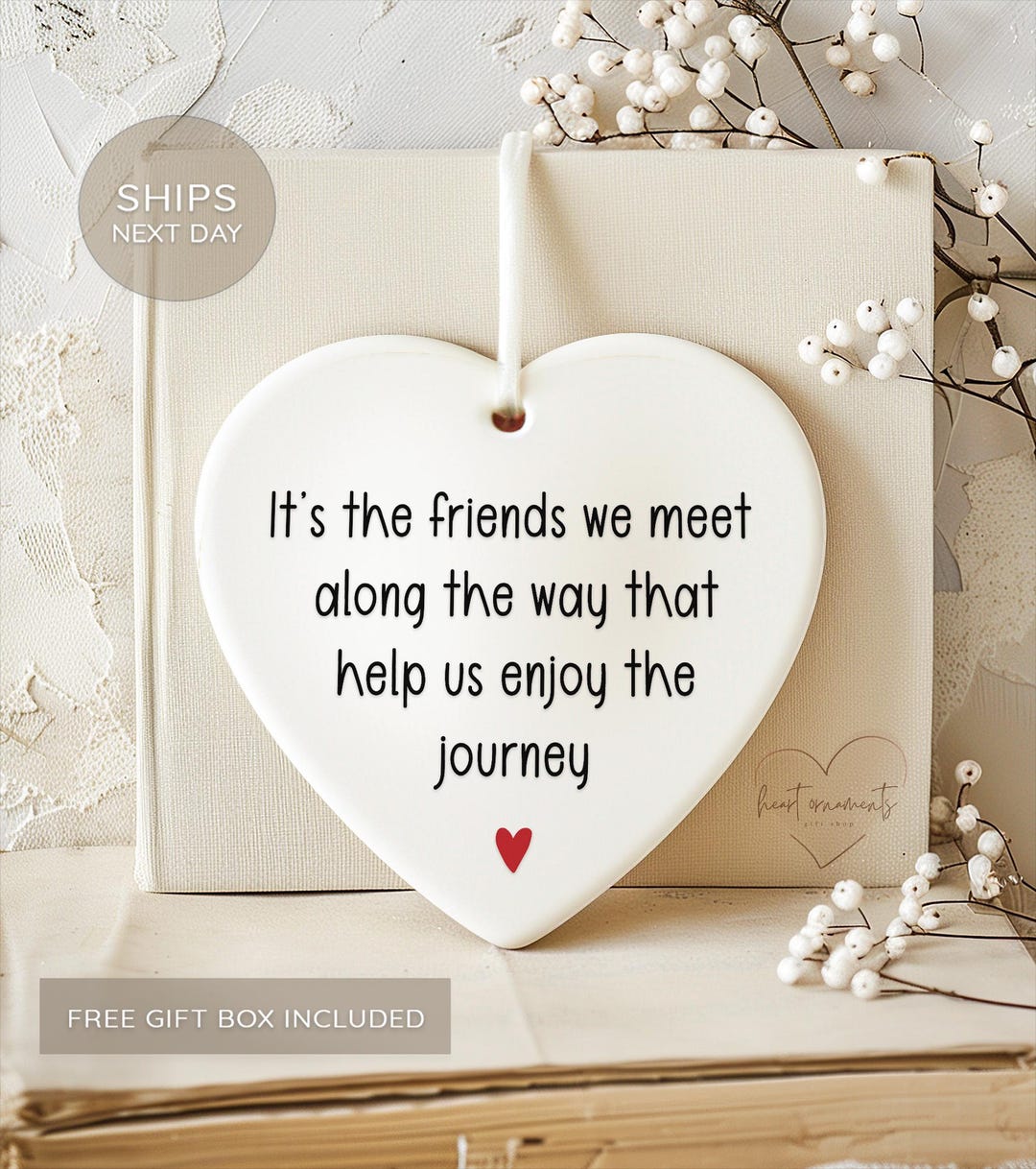 Friendship Appreciation Gift - the Friends We Meet Along the Way ...